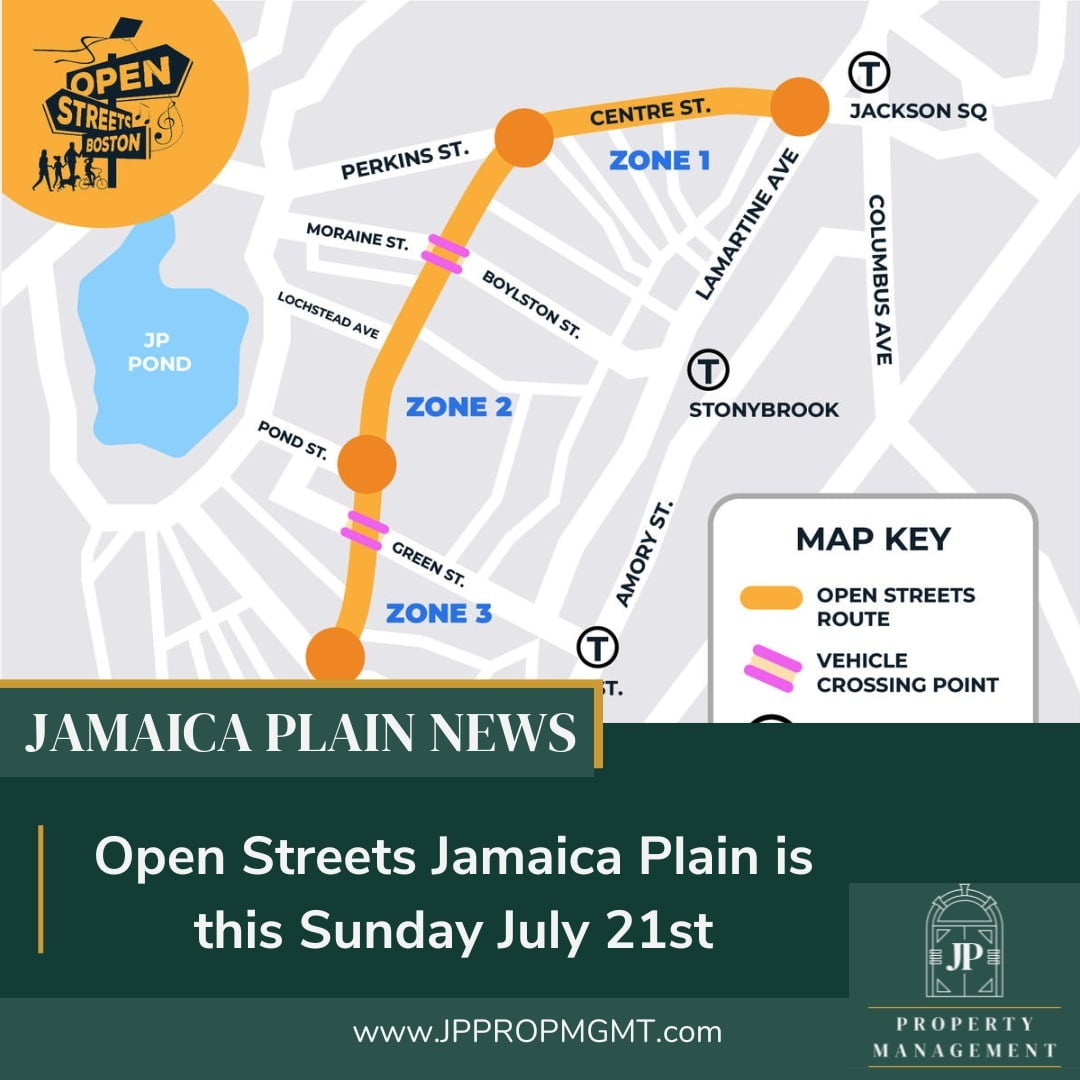 On Sunday, July 21, Open Street Jamaica Plain will take place along ...